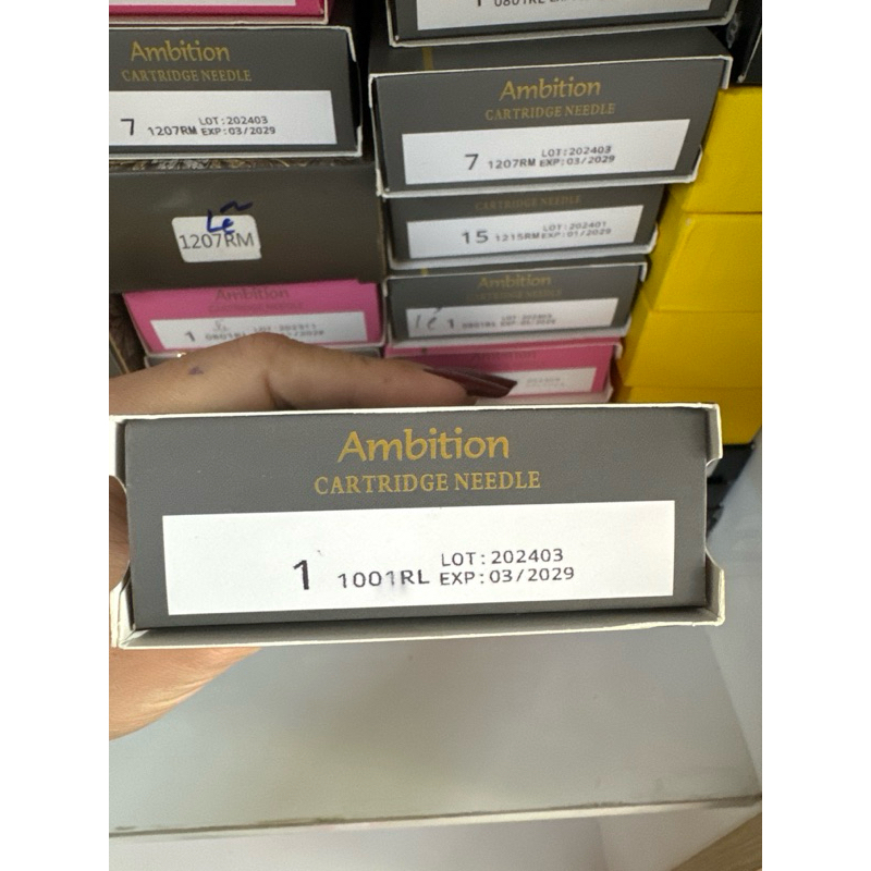 Kim ambition nâu chính hãng hộp 20 cây, kim pen ambition | Shopee Việt Nam