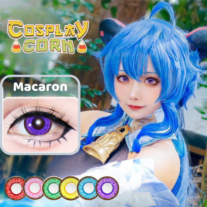 [01 CHIẾC] Lens cosplay Macaron, kính áp tròng hóa trang Anime, Manga ...