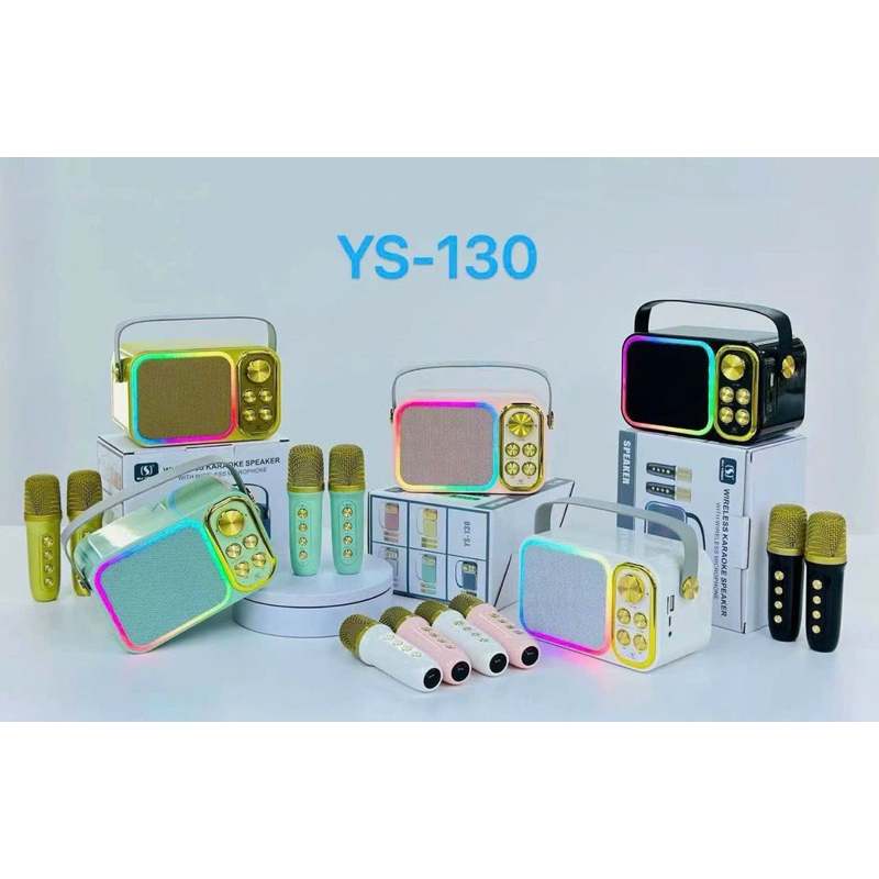 loa karaoke ys 130,bản nâng cấp có đèn | Shopee Việt Nam