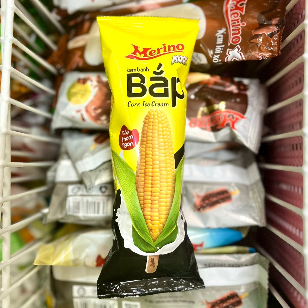 [SHIP HỎA TỐC] Kem bánh bắp Merino Kool Corn Ice cream 50g | Shopee ...