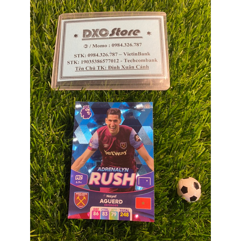 [ CHÍNH HÃNG ] - ADRENALYN RUSH - PANINI ADRENALYN XL EPL 2024 - NAYEF ...