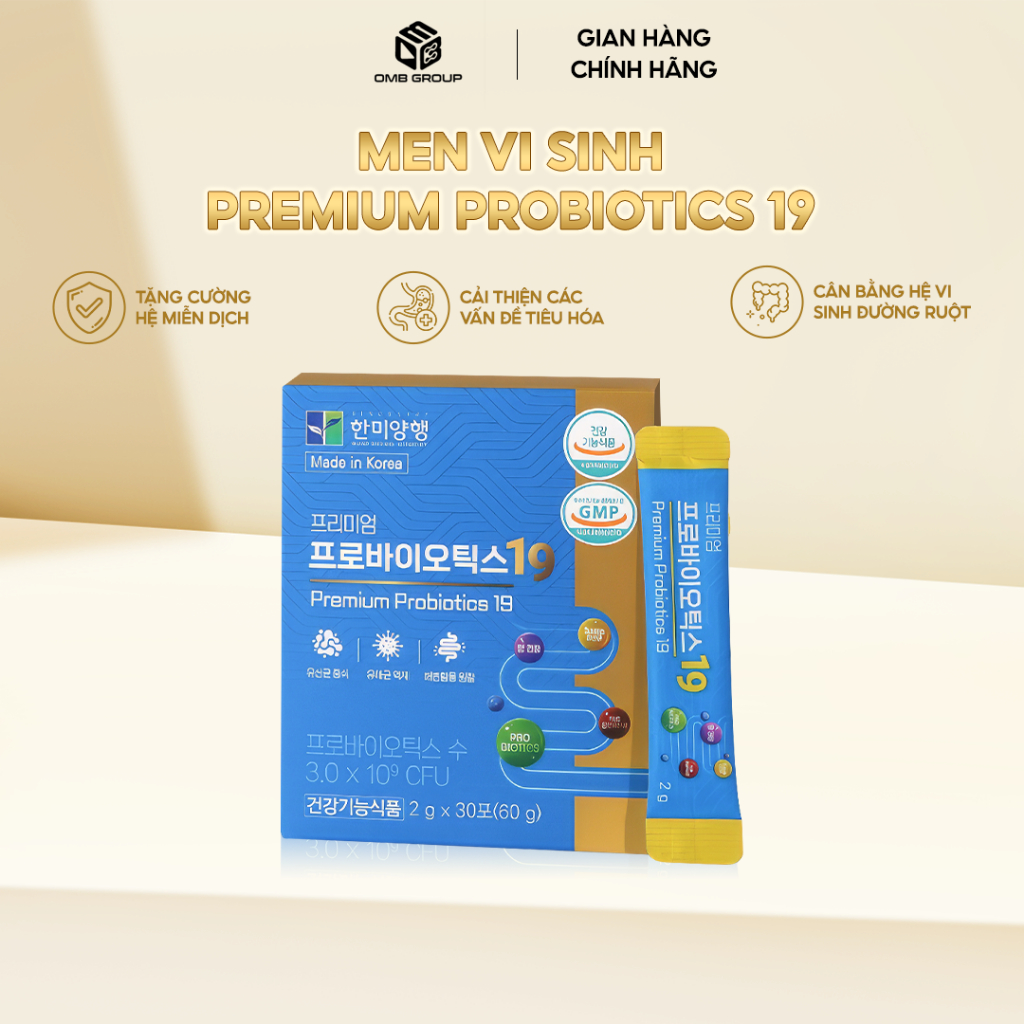 Men vi sinh Premium Probiotics 19 – lợi khuẩn vàng cho tiêu hoá khoẻ ...