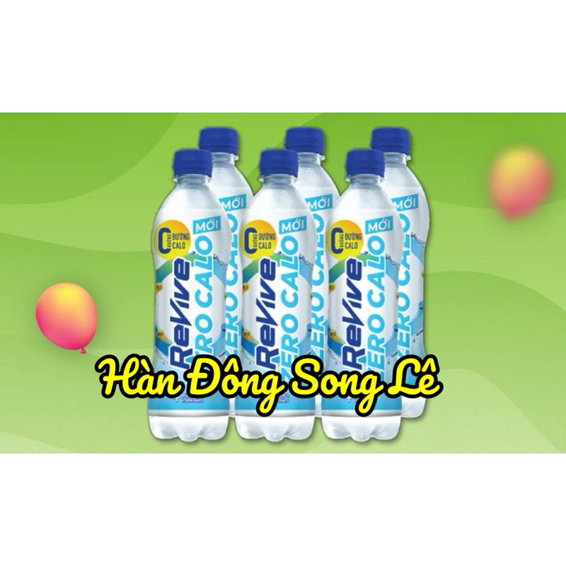 (Set6Chai) Nước bù khoáng Revive không calo (500ml/chai)/ Pepsi Không ...