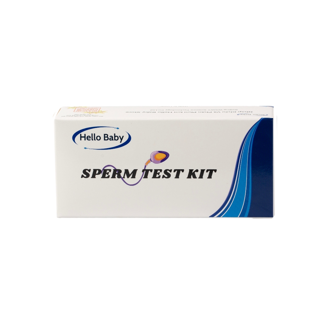 Bộ Xét Nghiệm Tinh Trùng Tại Nhà Sperm Test Kit (Hello Baby) | Shopee ...