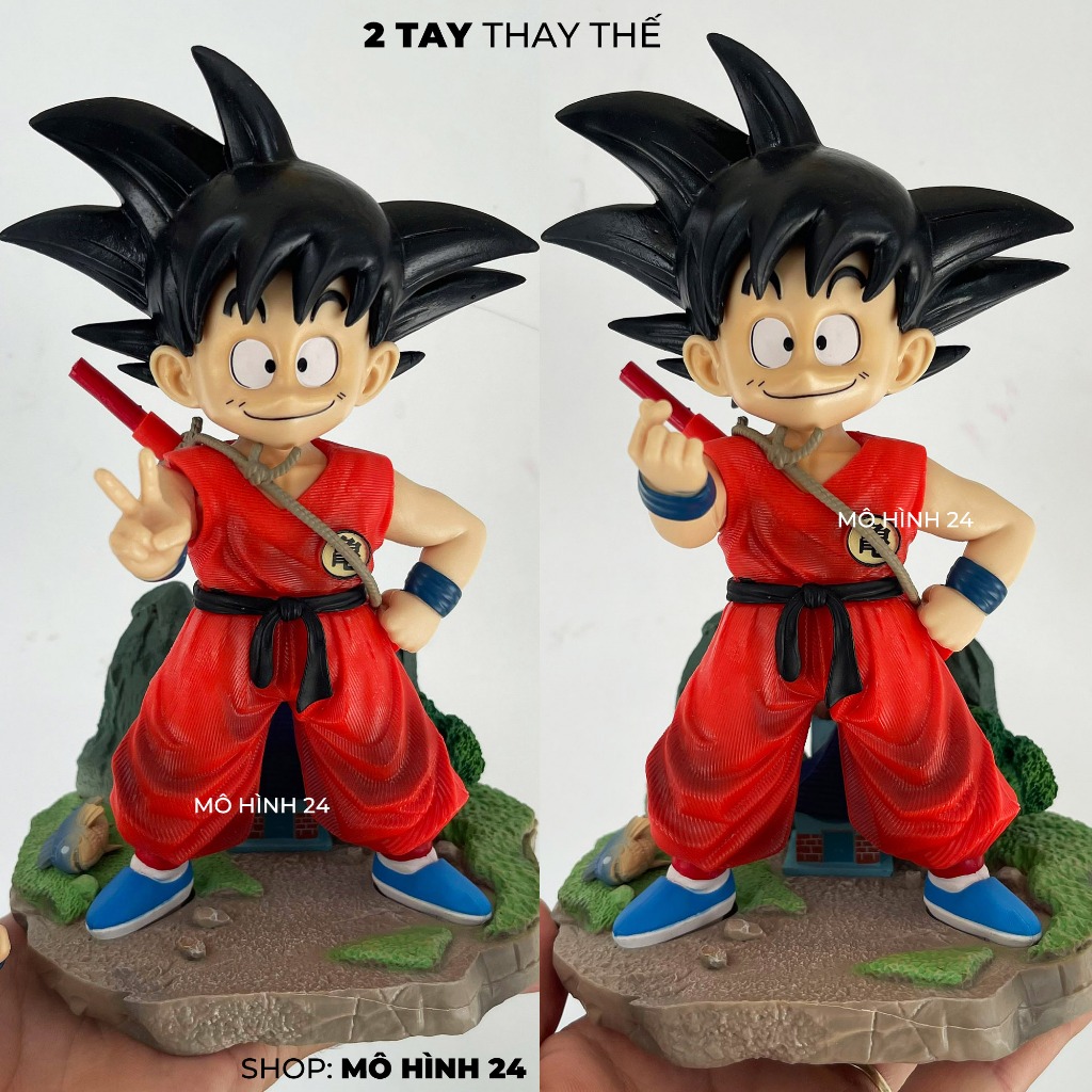 [CÓ SẴN] Mô hình Nhân vật Son Goku 2! thả tim childhood base đẹp cao ...