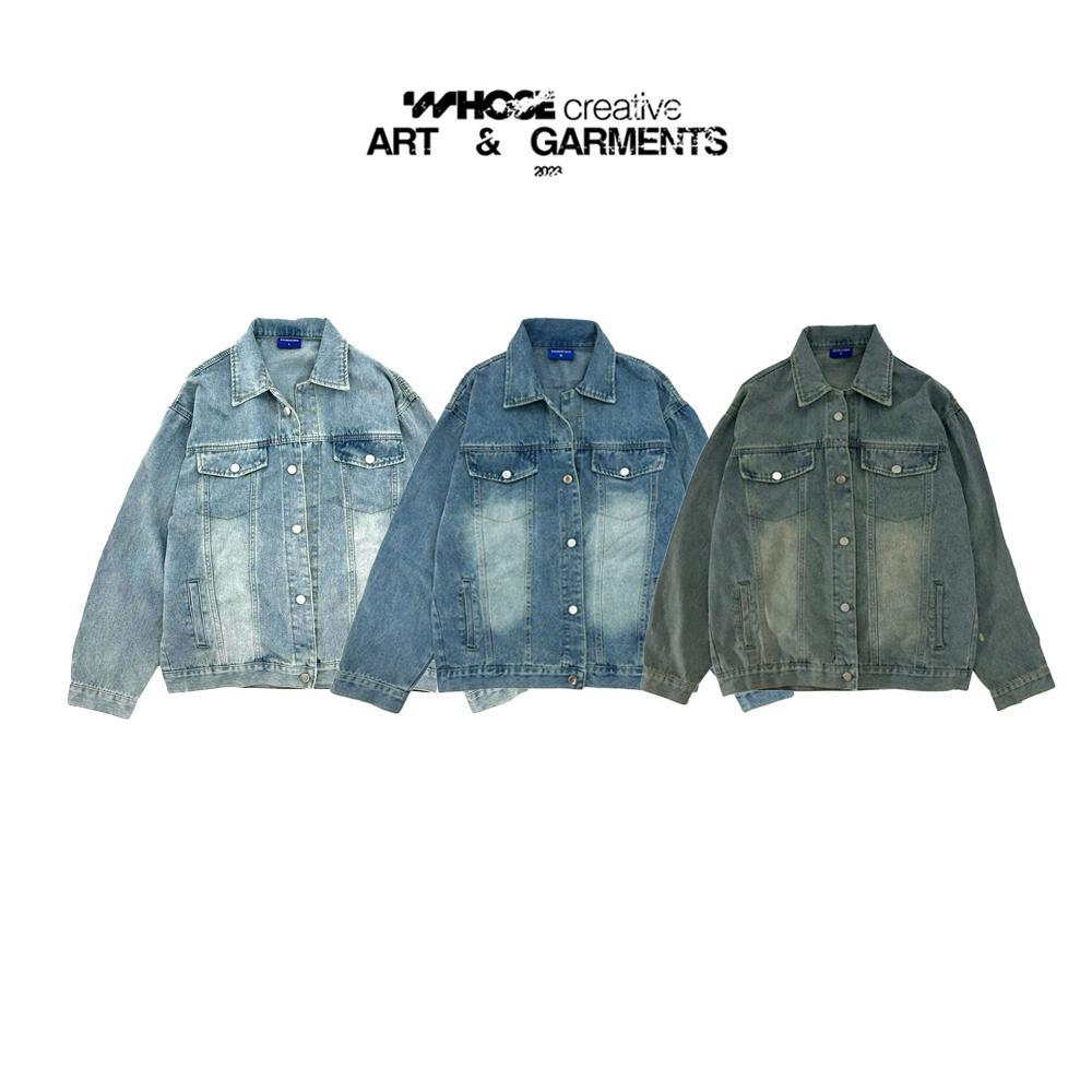 DENIM JACKET - Áo khoác jeans Whose studio | Shopee Việt Nam
