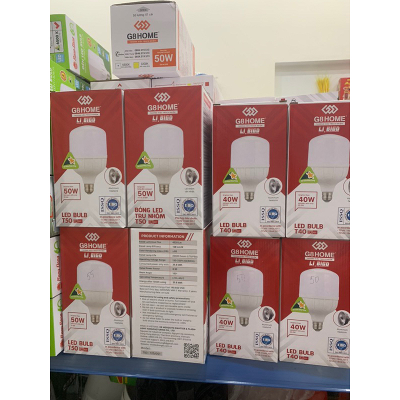 Bóng led G8: 50W | Shopee Việt Nam
