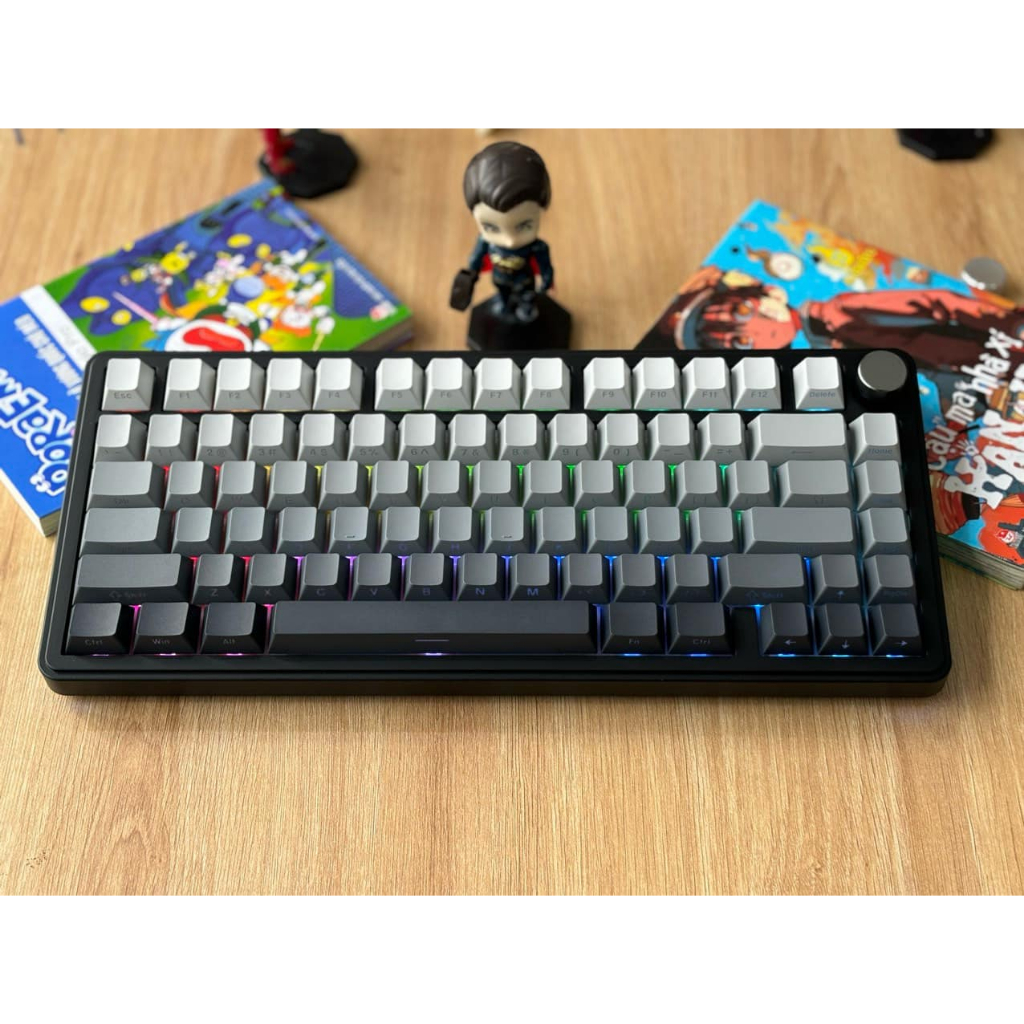 Bàn phím cơ M75 pro Ximeng 3 mode, led rgb, hostswap Bh12 tháng Full ...