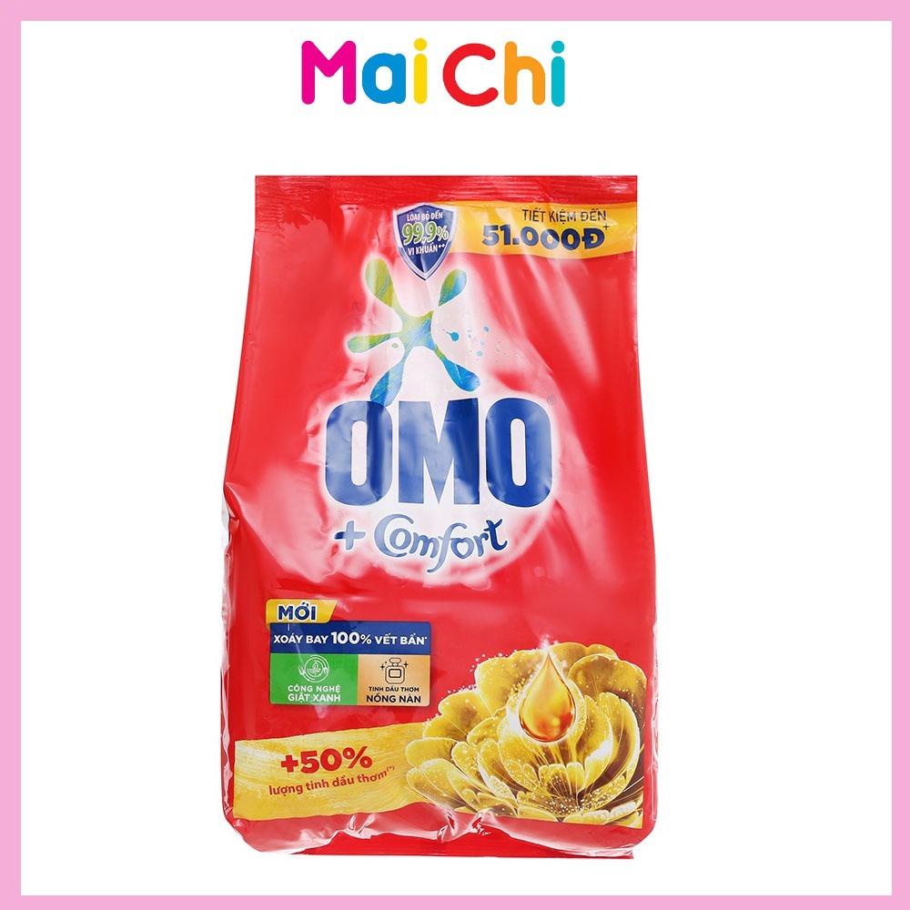 Bột giặt tay Omo Comfort Tinh dầu thơm 350g/700g [Chính hãng] MaiChi ...