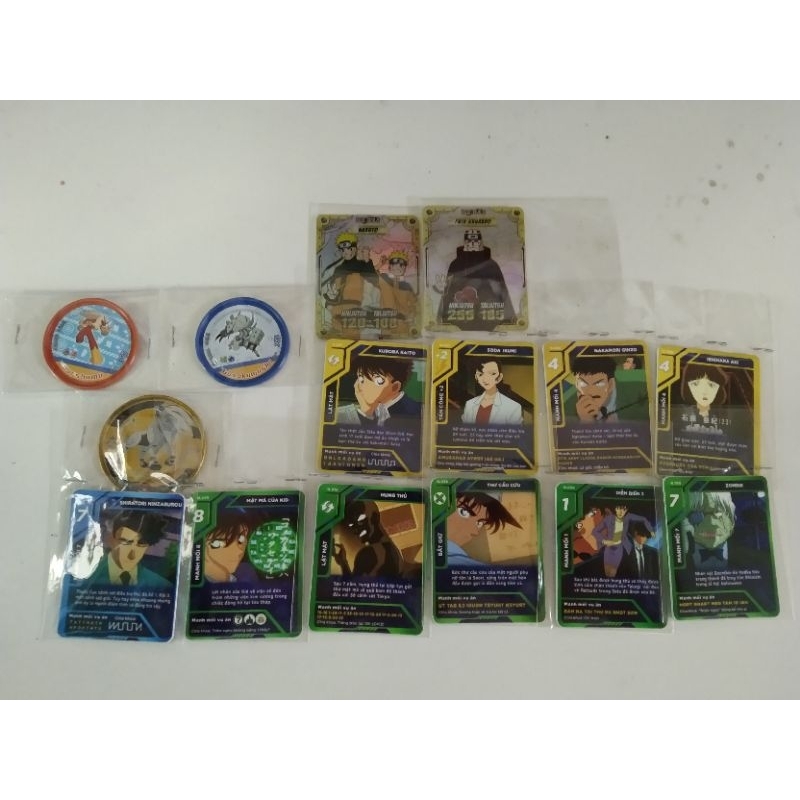 Thẻ Toonies Conan, Naruto và xu Pokemon Toonies chính hãng | Shopee ...