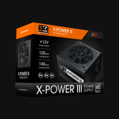 Nguồn xigmatek Xpower III 650 công suất thực 600w hàng 2nd | Shopee ...