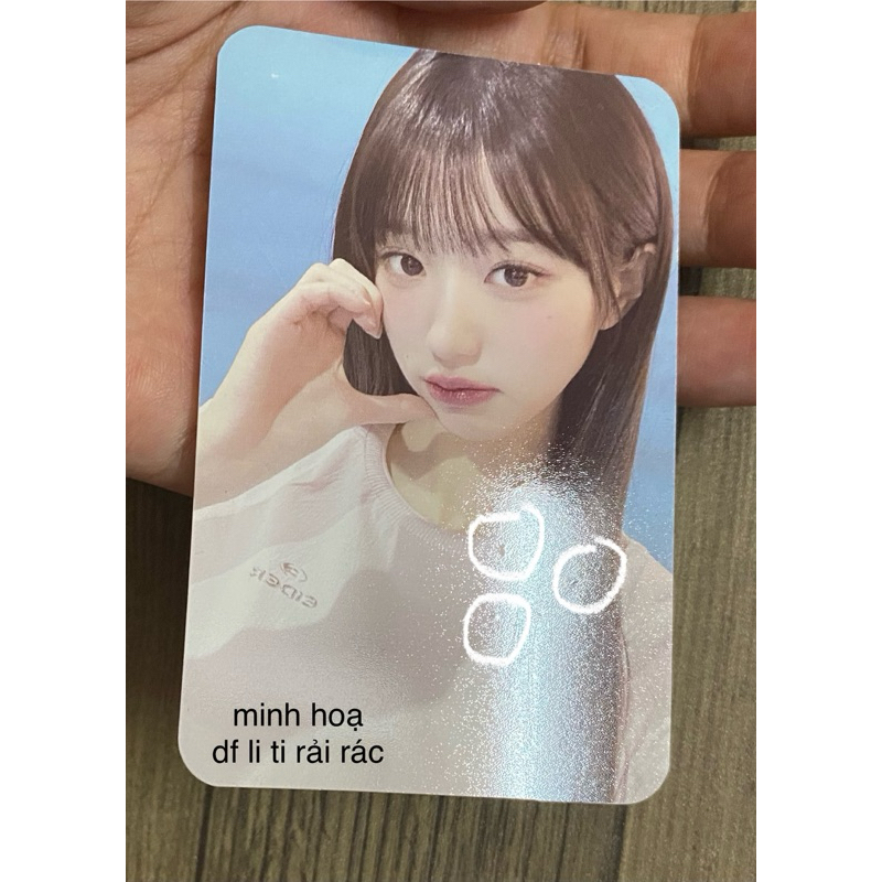 Photocard thẻ ảnh IVE Gaeul, Leeseo, Wonyoung, Liz, Yujin, Rei chính ...