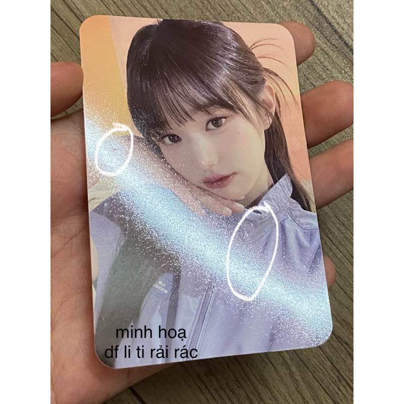 Photocard thẻ ảnh IVE Gaeul, Leeseo, Wonyoung, Liz, Yujin, Rei chính ...