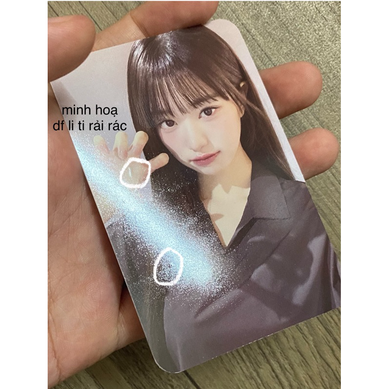 Photocard thẻ ảnh IVE Gaeul, Leeseo, Wonyoung, Liz, Yujin, Rei chính ...