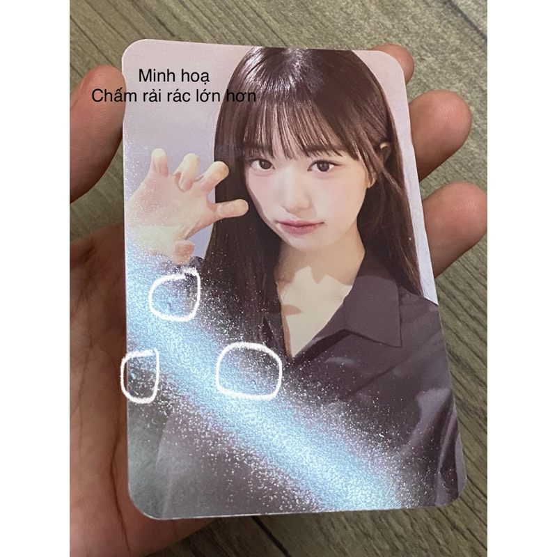 Photocard thẻ ảnh IVE Gaeul, Leeseo, Wonyoung, Liz, Yujin, Rei chính ...