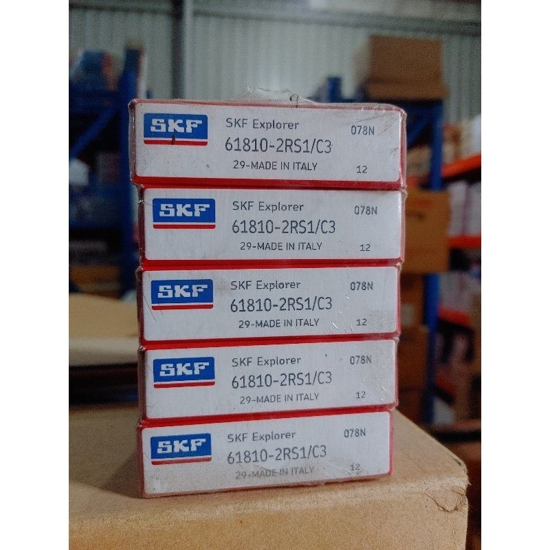 VÒNG BI SKF (2RS1/C3- nắp nhựa) 61806-61807-61808-61809-61810 | Shopee ...