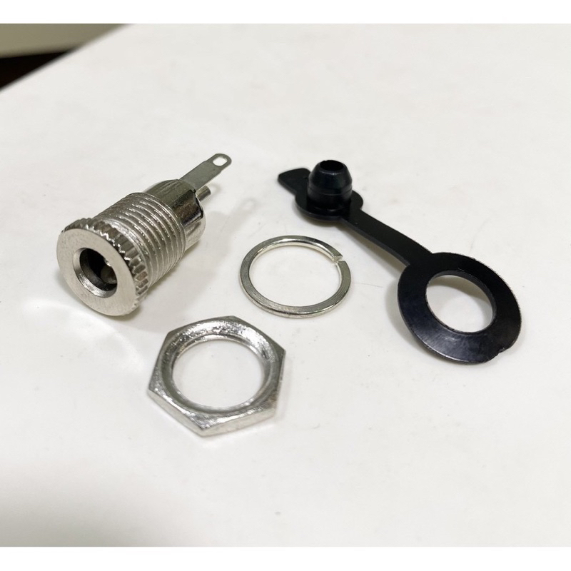 Jack 5.5 inox, Giắc DC cái 5.5 *2.5 bằng kim loại, chăc chắn chống rò ...