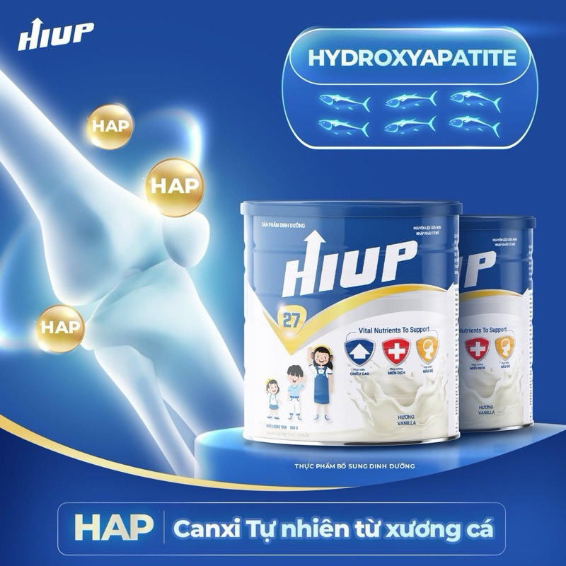 Sữa Bột Hiup 27 dưỡng chất phiên bản nâng cấp mới hộp 650g | Shopee Việt Nam