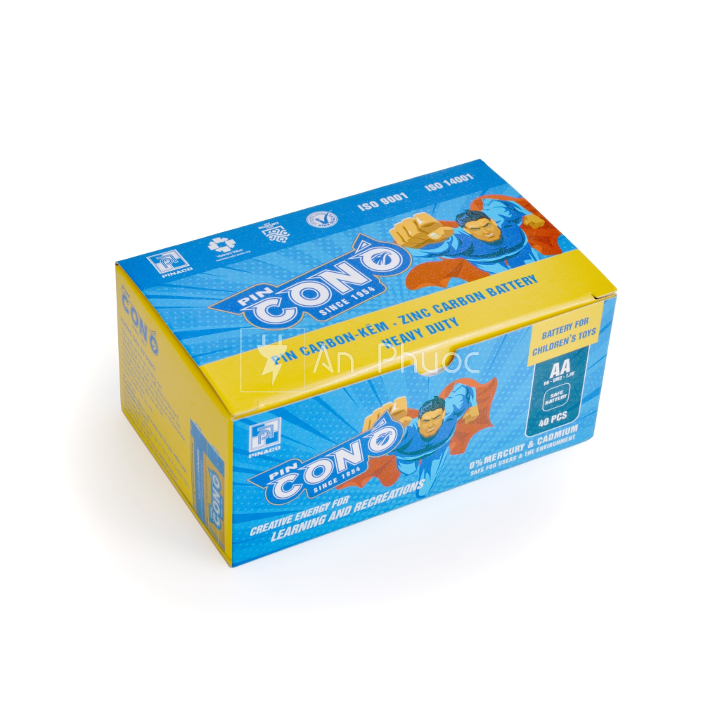 Pin tiểu AA Con Ó R6-UM3 (Hộp 40 viên) | Shopee Việt Nam