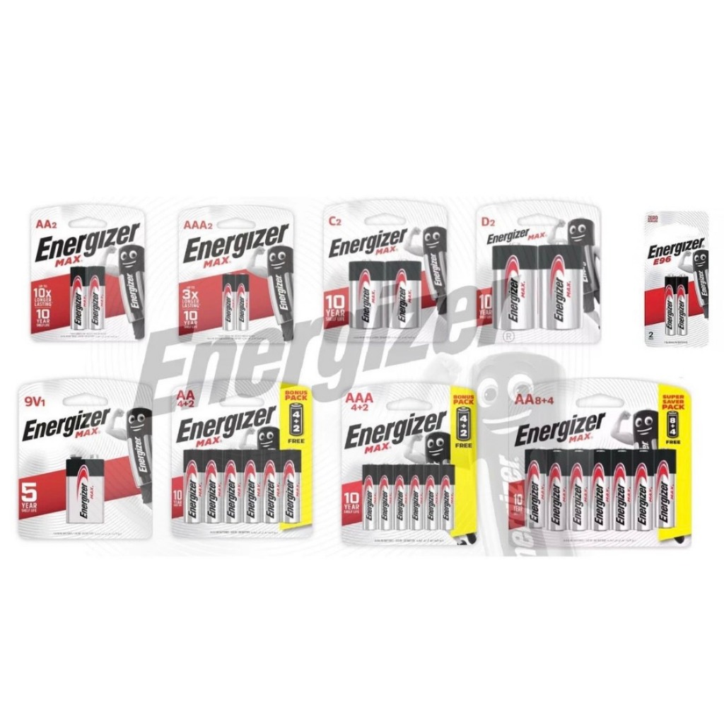 PIN AA ENERGIZER MAX - Pin tiểu dùng cho chuột máy tính, lắp đồ chơi ...