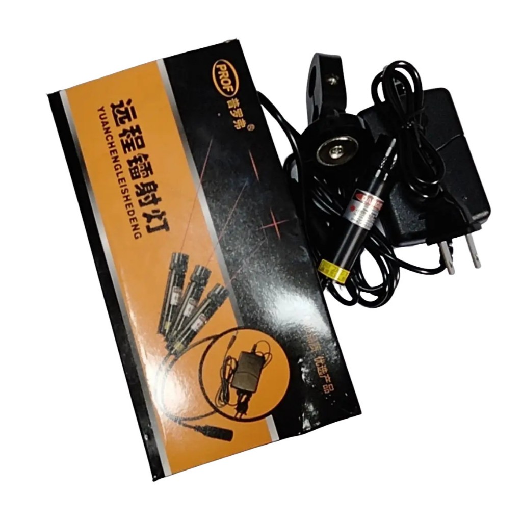 Đèn laze (laser) chữ thập (dấu cộng) và đường thẳng (dấu trừ) tia màu ...