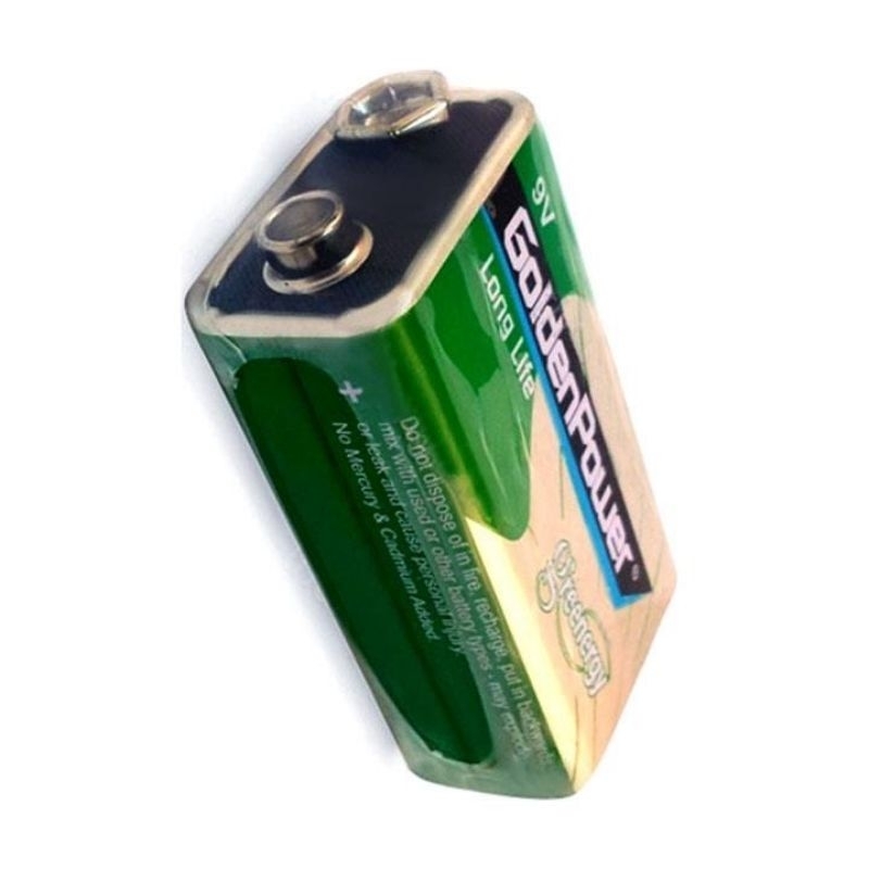 Pin 9V GOLDEL POWER loại tốt pin đồng hồ kim và đồng hồ điện tử ...