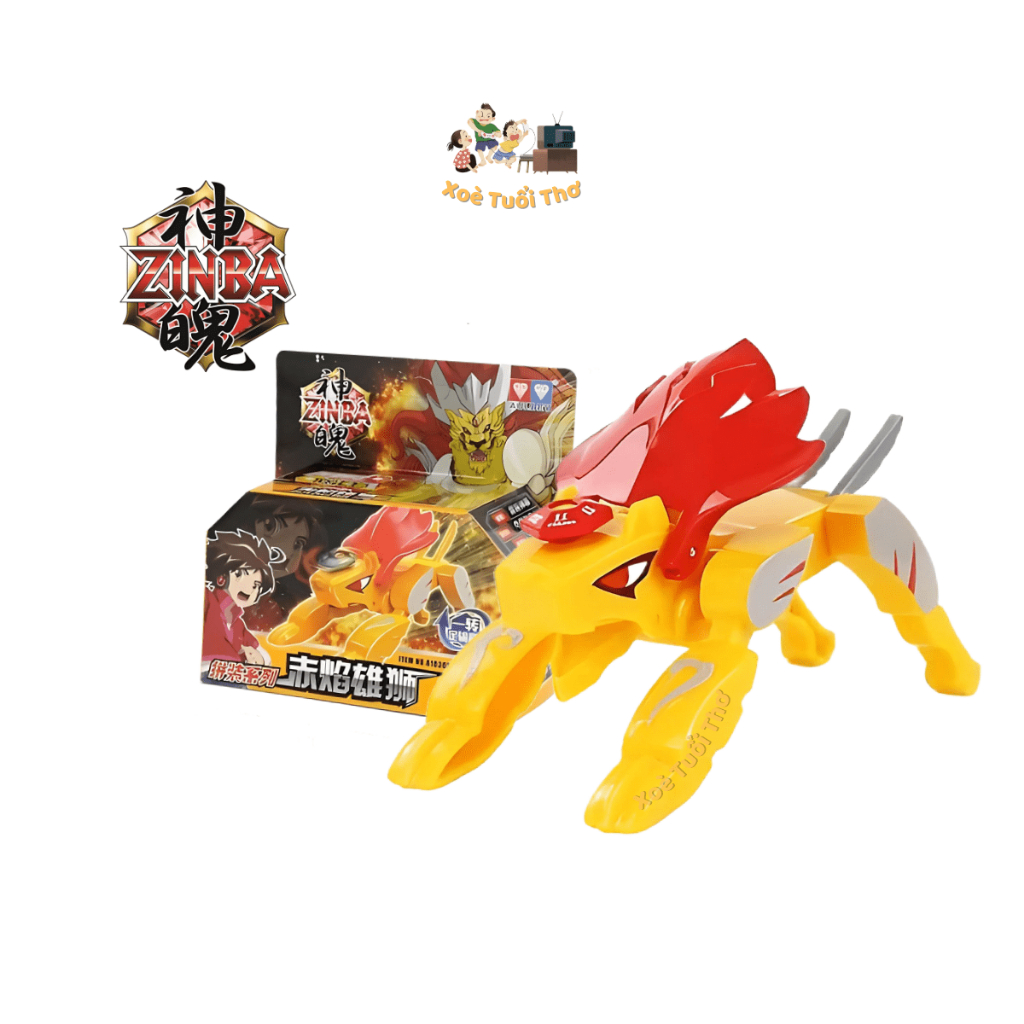 Đồ chơi Zinba Kingstar chính hãng Auldey giá rẻ nguyên hộp | Shopee ...