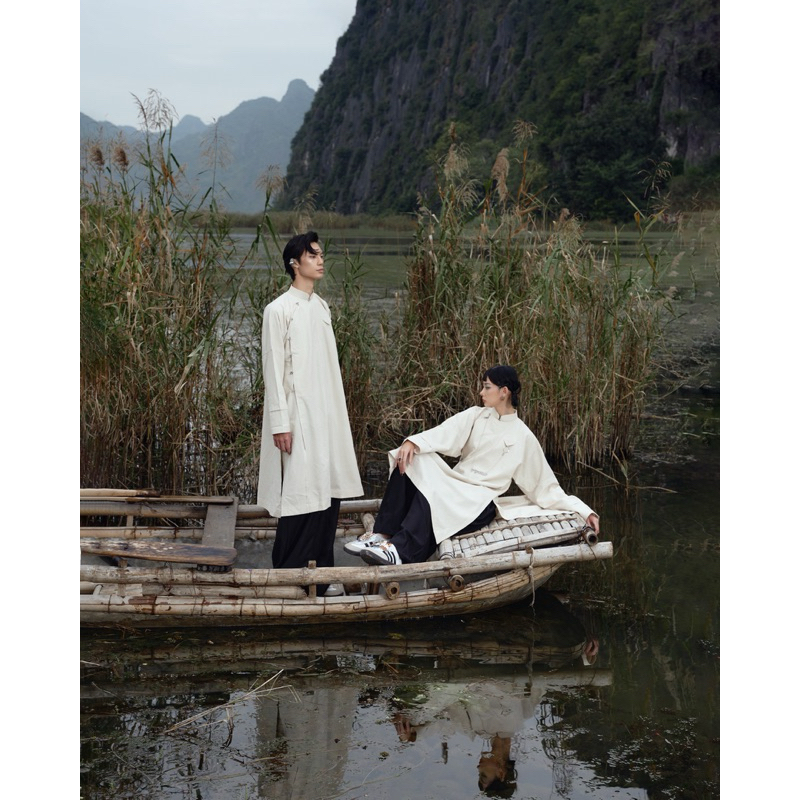 HYMAISON | Áo Dài Mộc UNISEX - HYMAISON | Shopee Việt Nam