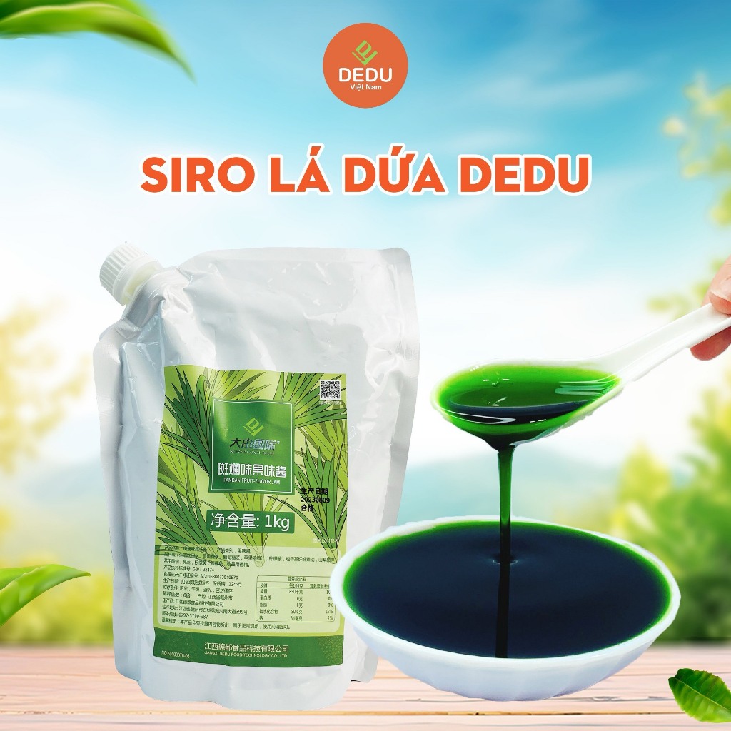 Siro lá dứa, siro lá nếp dedu | Shopee Việt Nam