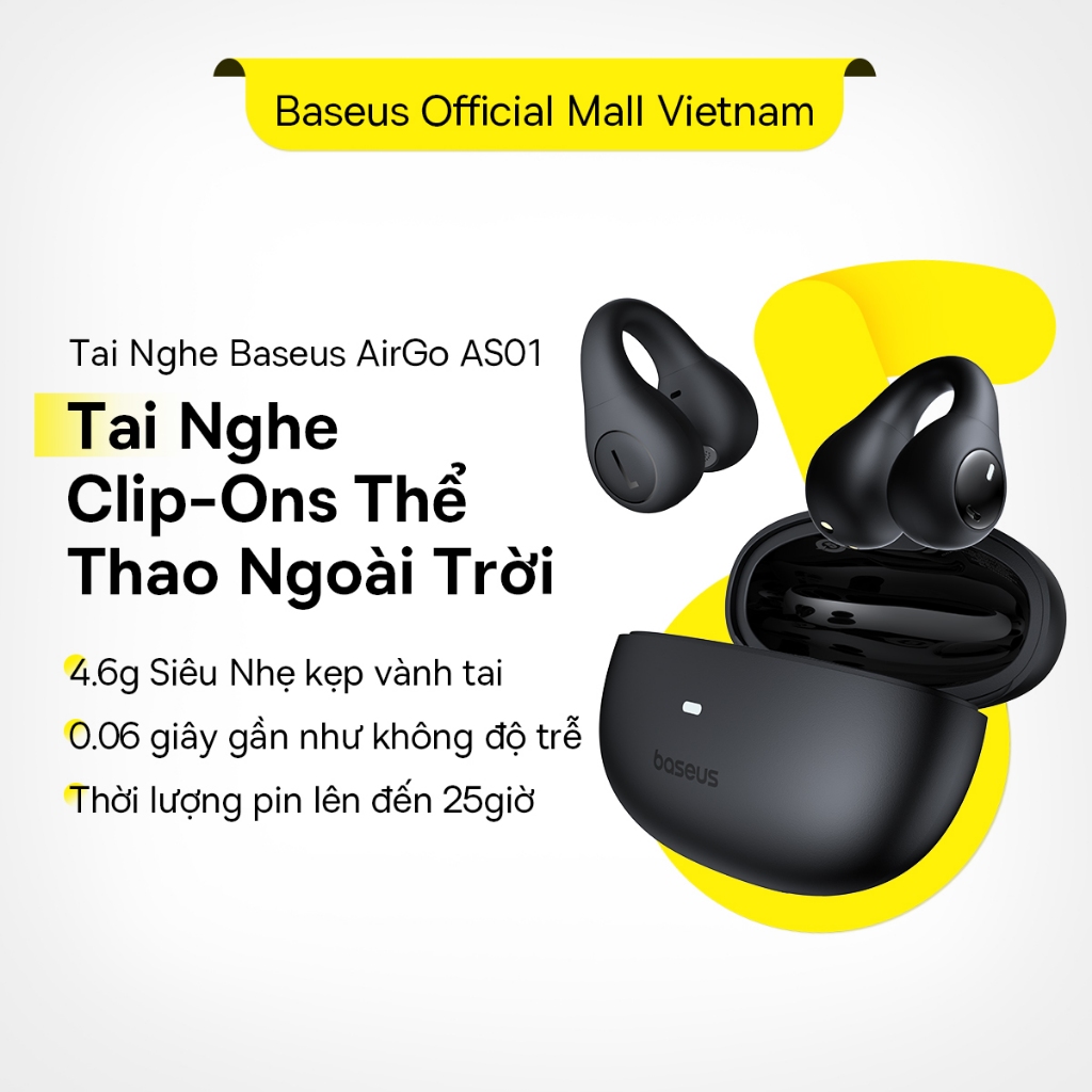 Tai Nghe Không Dây Baseus E16 / AS01 TWS Bluetooth 5.3 Có Hai Micro ENC ...