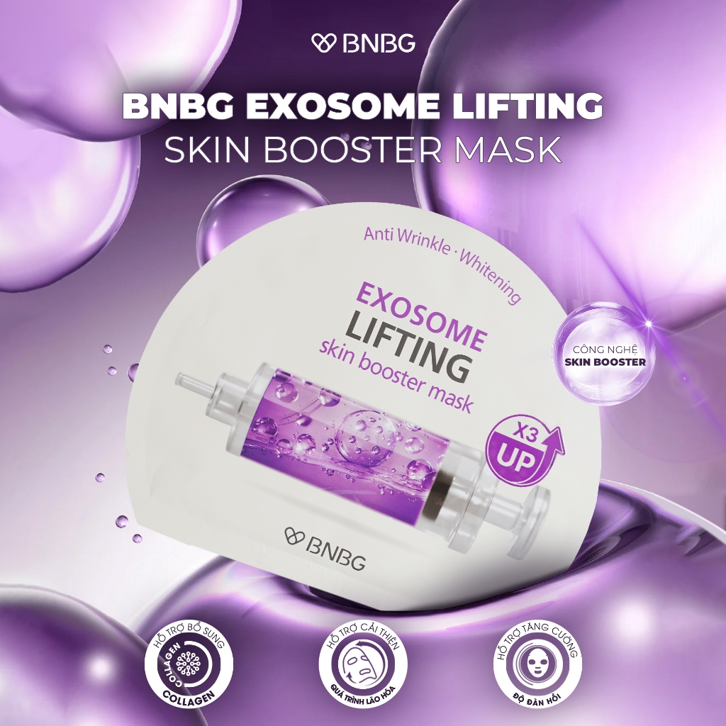 Mặt Nạ Dưỡng Da Chuyên Sâu BNBG [MIẾNG LẺ] BNBG Skin Booster Mask ...