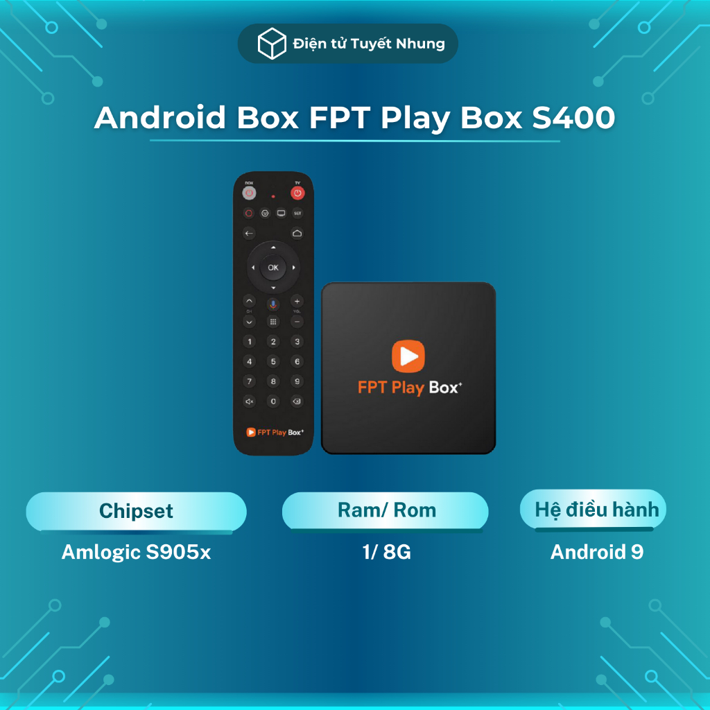 FPT Play Box S400 1/8G 2019 Rom ATV9, Không Mất Phí Hàng Tháng - Android Box, Tv Box Lỗi 1-1 ...