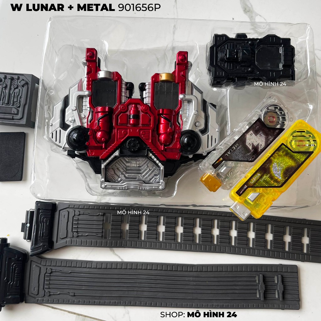 Đồ chơi thắt lưng Kamen Rider W driver kèm memory Siêu nhân hiệp sĩ mặt ...