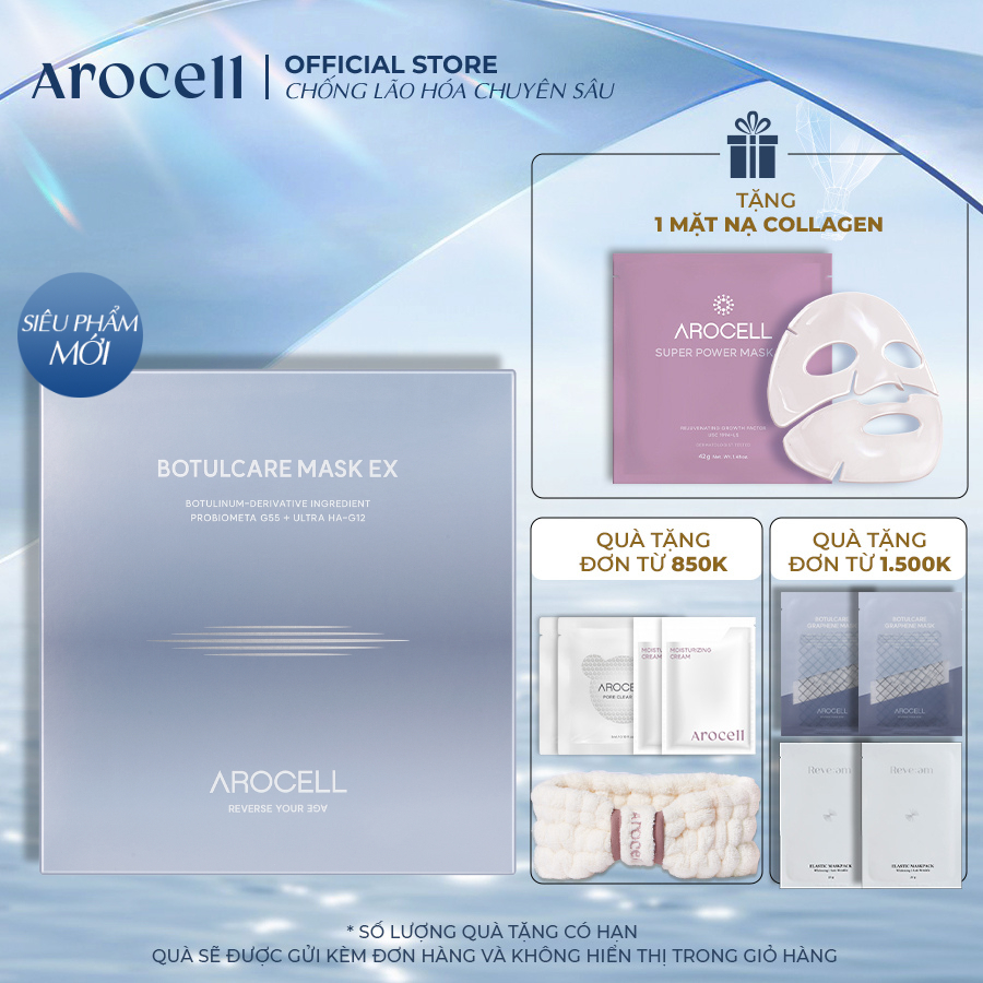Arocell Mask Mặt Nạ Thạch Botox Collagen Nâng Cơ Chống Lão Hóa Mờ Nhăn ...