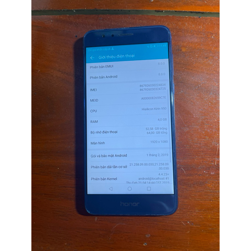 Điện thoại Honor 8 Ram 4G/64G | Shopee Việt Nam