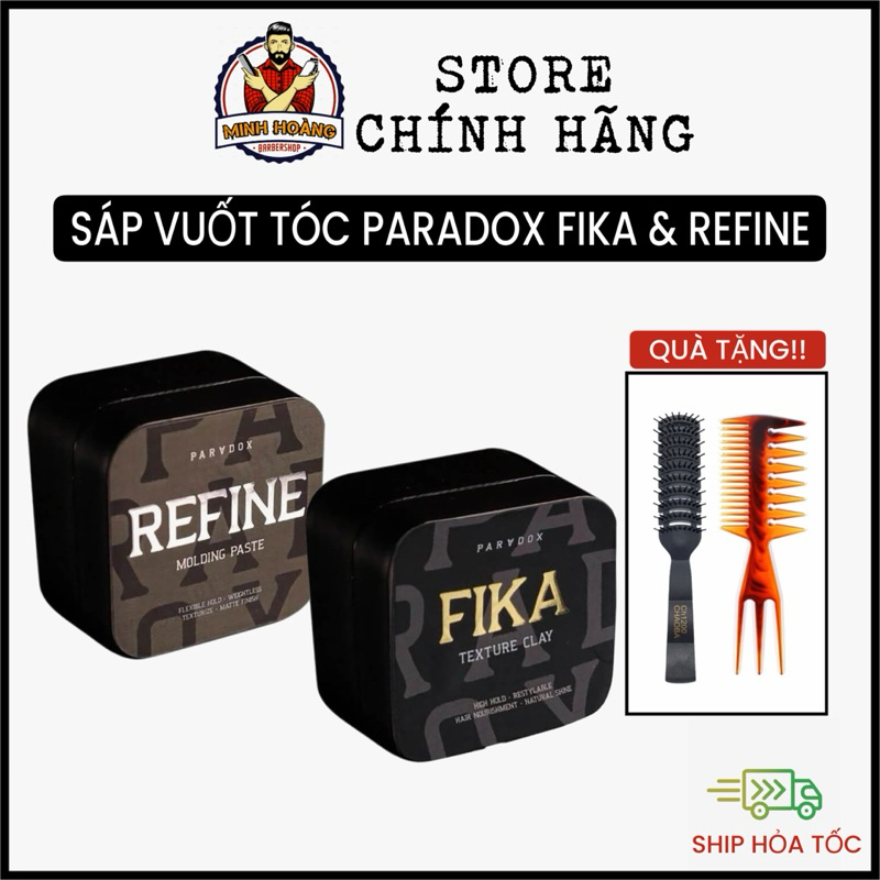 Sáp vuốt tóc Paradox Fika, Paradox Refine 60ml chính hãng giữ nếp tốt | Shopee Việt Nam