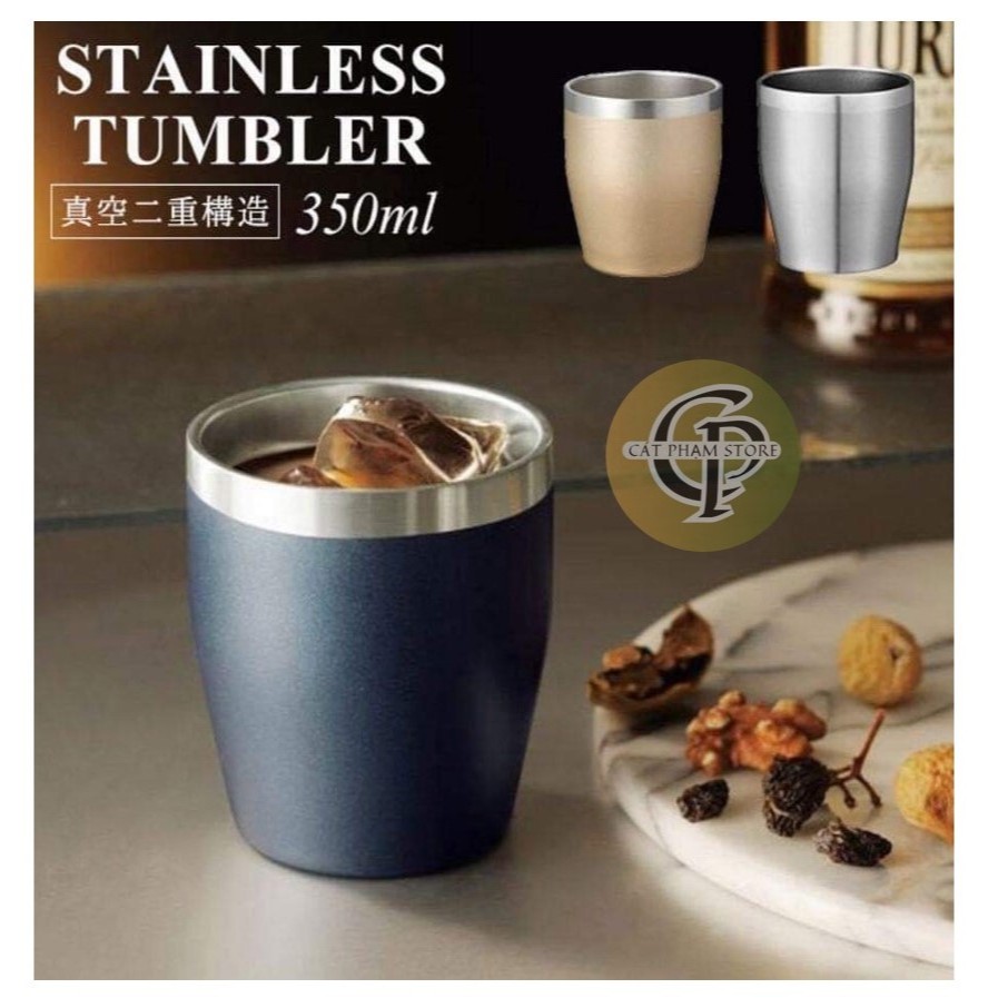 LY INOX 304 MÀU CAO CẤP NHẬT 350ML (2 LỚP HÚT CHÂN KHÔNG CÁCH NHIỆT ...