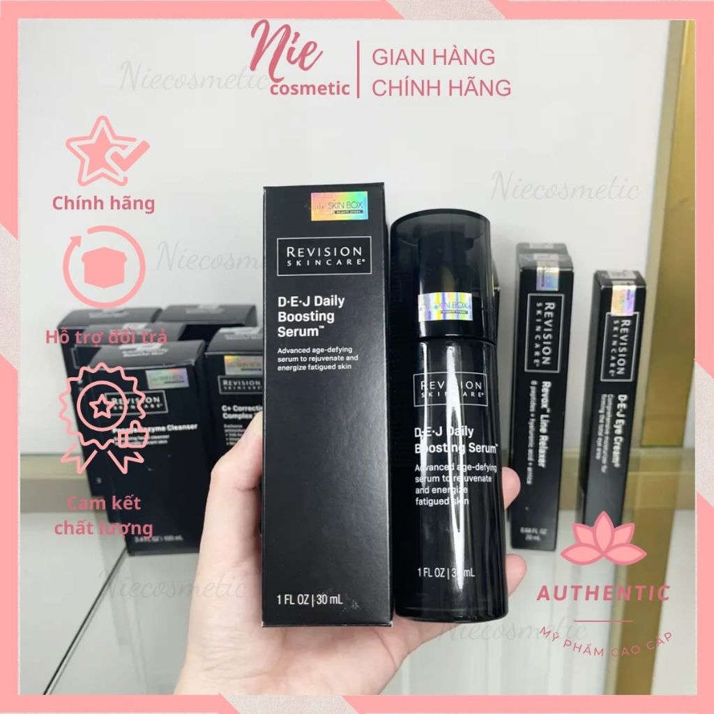 [ Hàng chính hãng-Công ty] Serum phục hồi, chố.ng lão hoá D.E.J Daily Boosting Serum Revision ...