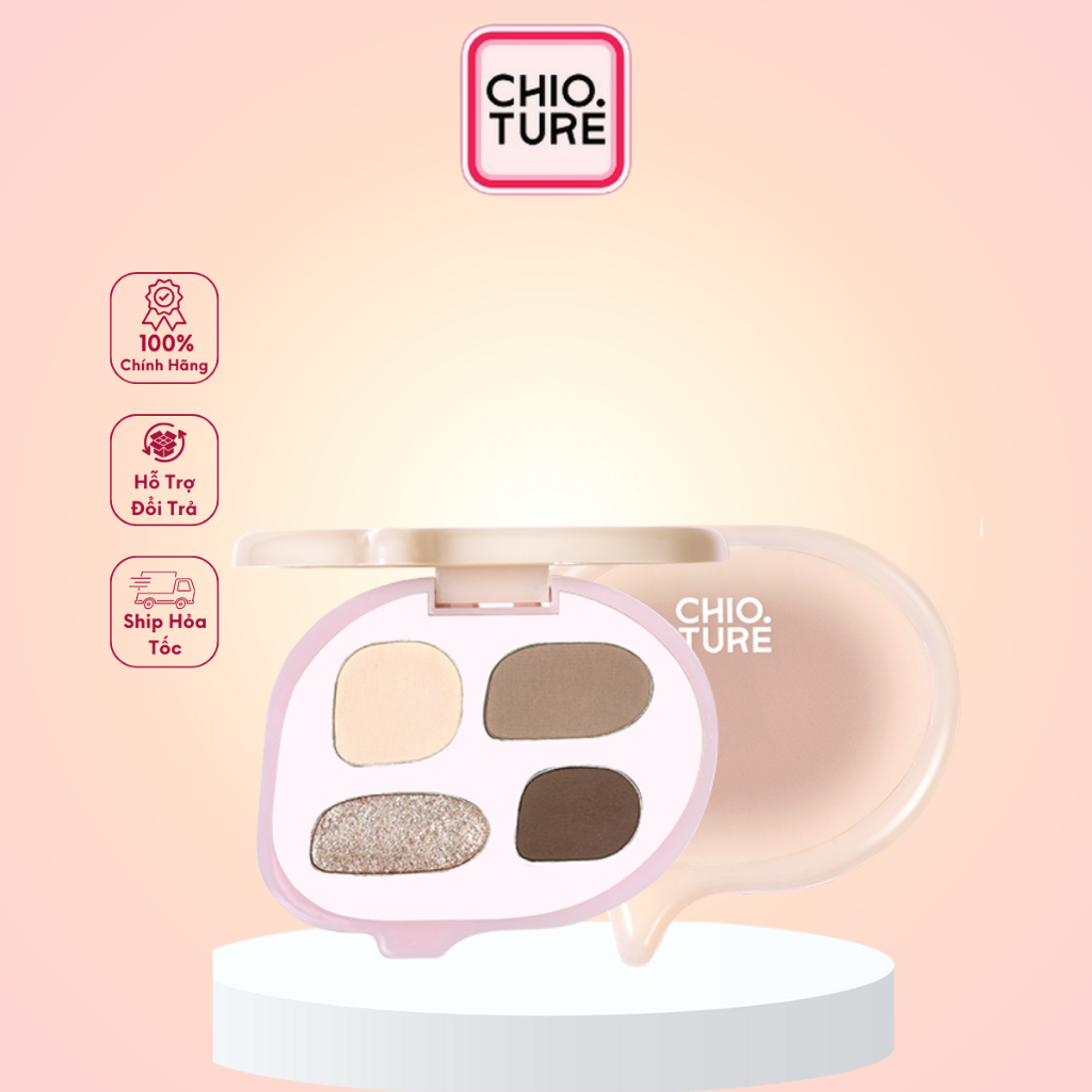 Bảng Phấn Mắt 4 Màu CHIO TURE Eye Color Palette 4g | Shopee Việt Nam