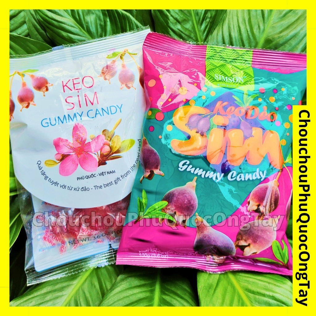 Kẹo sim Phú Quốc, gói 100g, kẹo dẻo sim rừng SIM SƠN - Đặc sản Phú Quốc ...