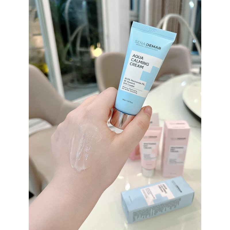 Kem đêm SENA DEMAR AQUA CALMING CREAM 30ml/tuýp hạn 2027 ( Kem đêm ...