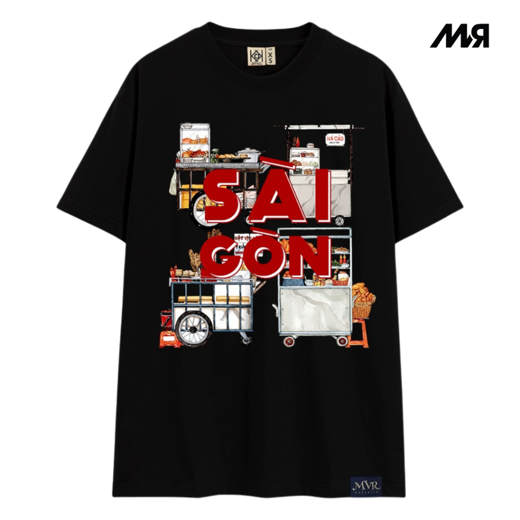 Áo thun unisex MVR hơn 63 tỉnh thành - SÀI GÒN PHỐ HÀNG RONG VER 4 ...