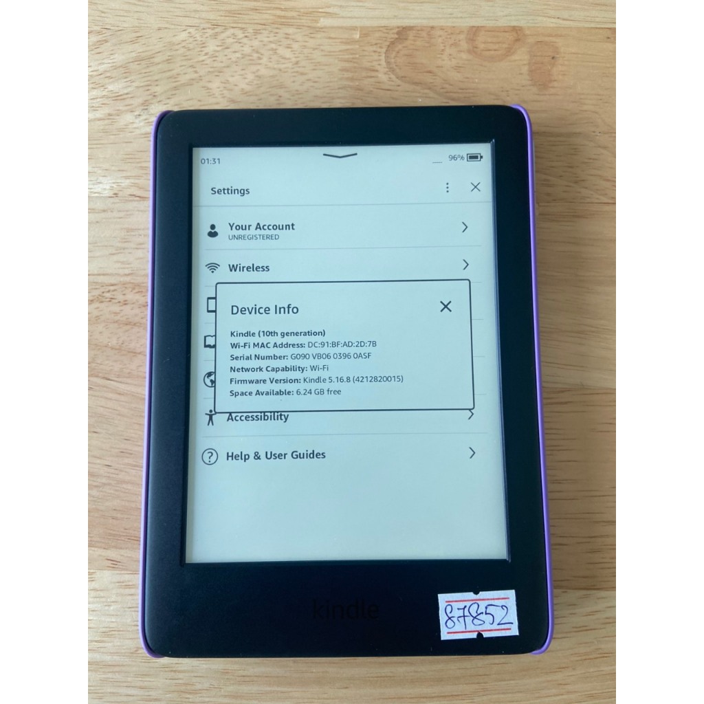 Máy đọc sách Kindle Basic 10 8Gb Kids Version CODE 87852 | Shopee Việt Nam