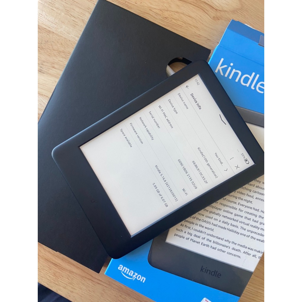 Máy đọc sách Kindle Basic 10 8Gb CODE 14115 | Shopee Việt Nam
