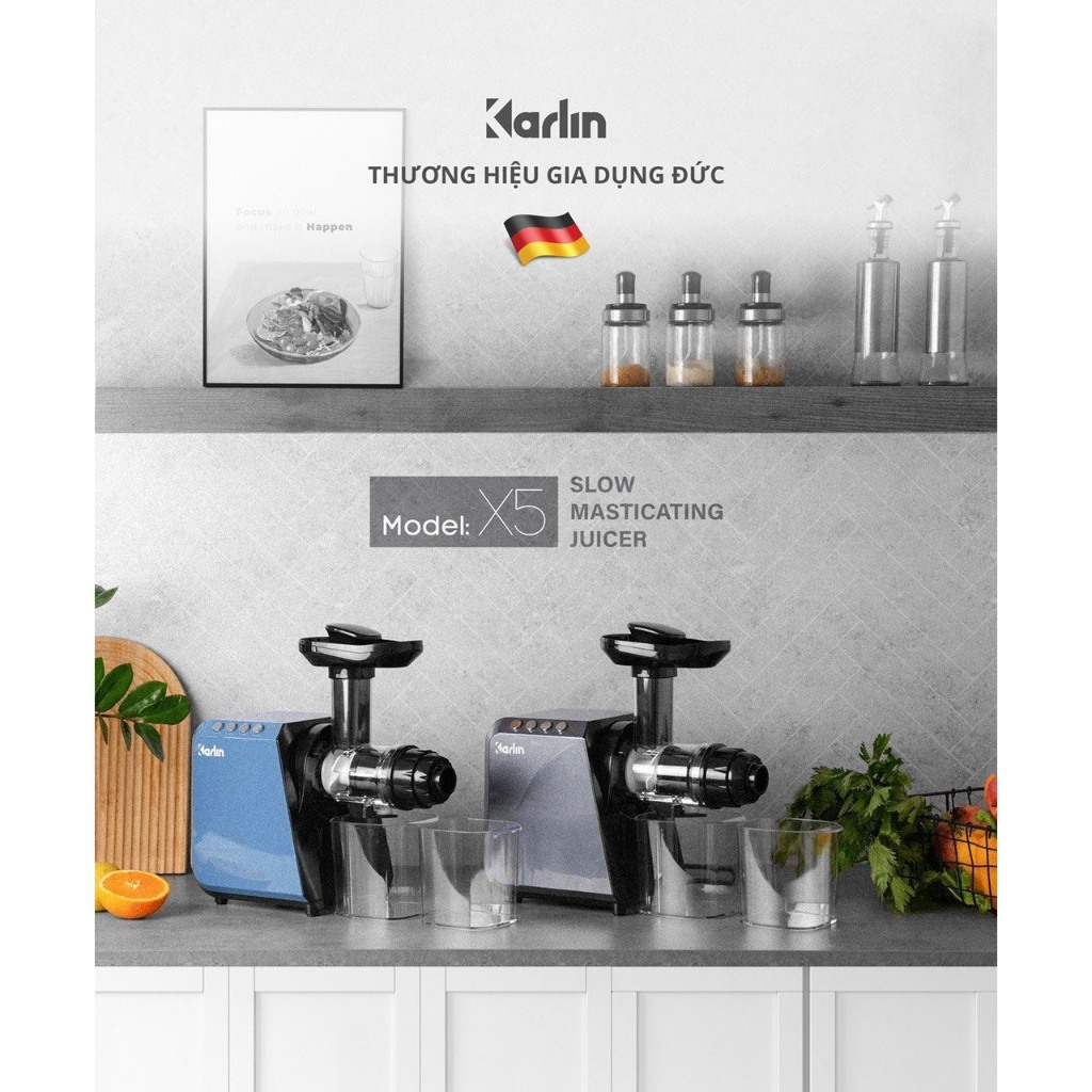 Máy ép đa năng Karlin X5 - Sử dụng công nghệ ép hiện đại của Đức- ép ...
