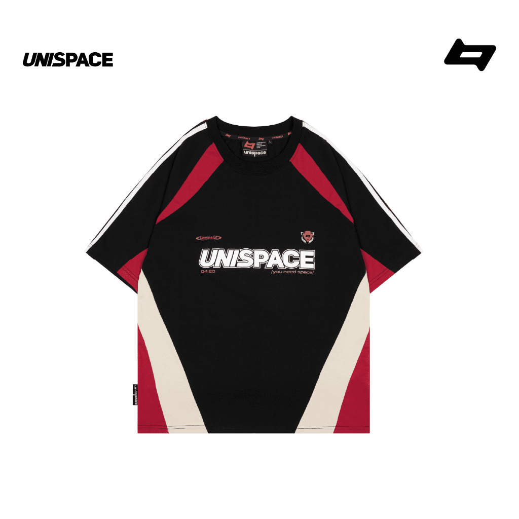 Áo thun local brand By UniSpace tay lỡ form rộng unisex nam nữ Fusion | Shopee Việt Nam