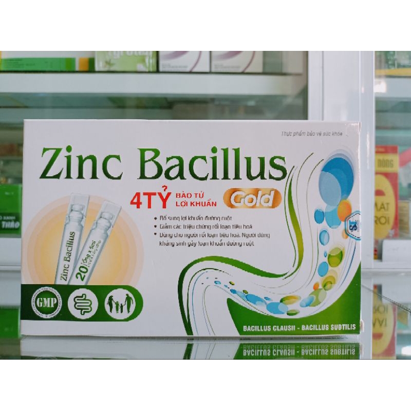 ZINC BACILLUS men vi sinh dùng cho người rối loạn tiêu hóa , người dùng ...