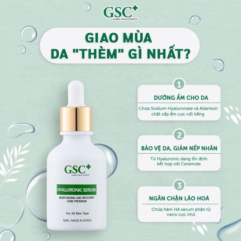 Tinh chất cấp nước GSC+ | Shopee Việt Nam