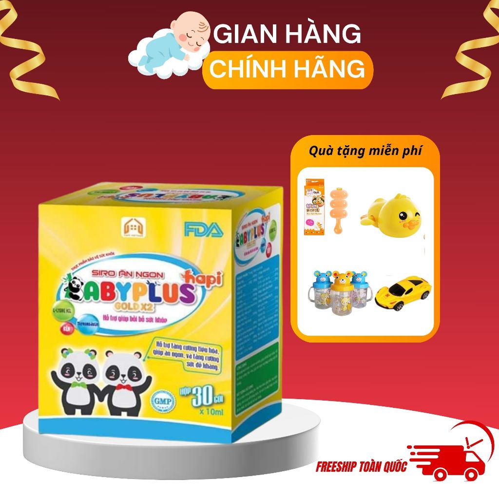 Siro Ăn Ngon Baby Plus Hapi Giúp Bé Ăn Ngon Tăng Cân Tự Nhiên Tăng Sức ...