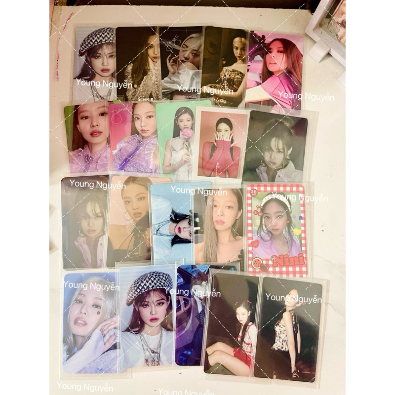 [04/05 ĐI ĐƠN][CHÍNH HÃNG] TỔNG HỢP CARD JENNIE BLACKPINK | Shopee Việt Nam